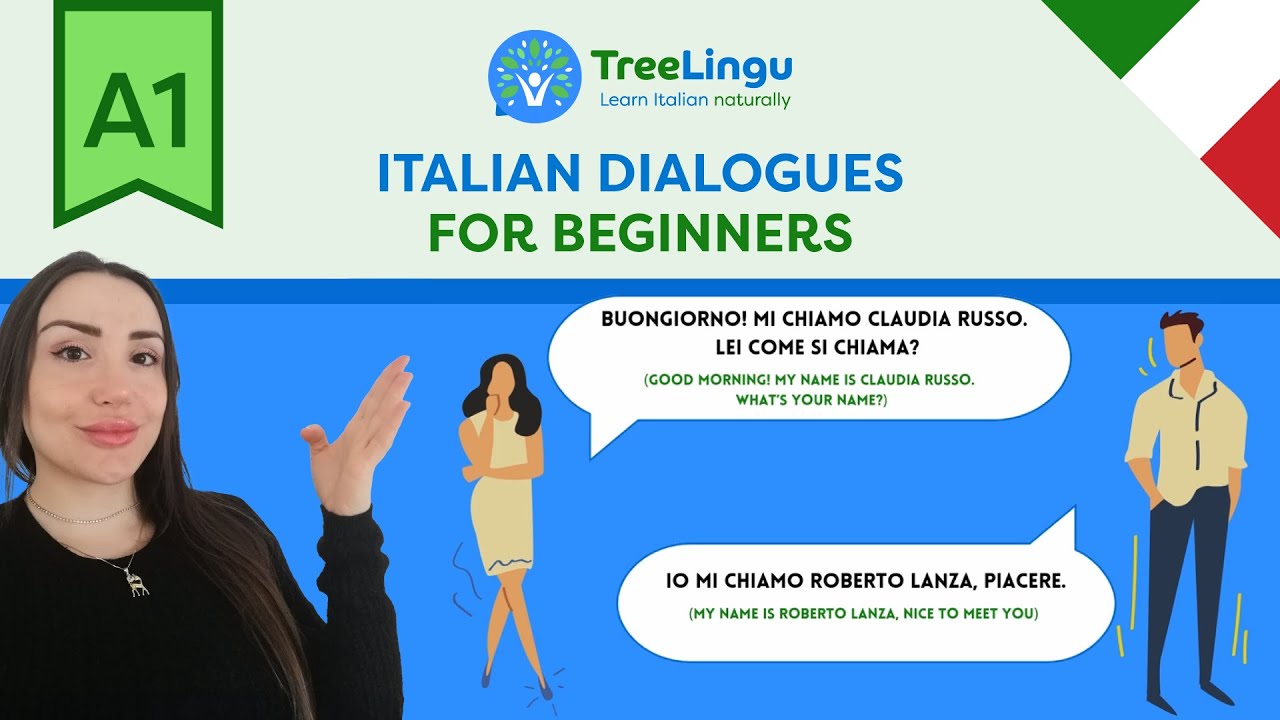 Italian dialogues: learn to speak easily and naturally pt.1 - YouTube