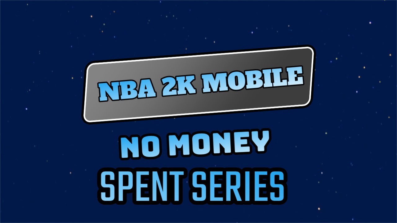 NBA 2k no money spent series 3 - YouTube