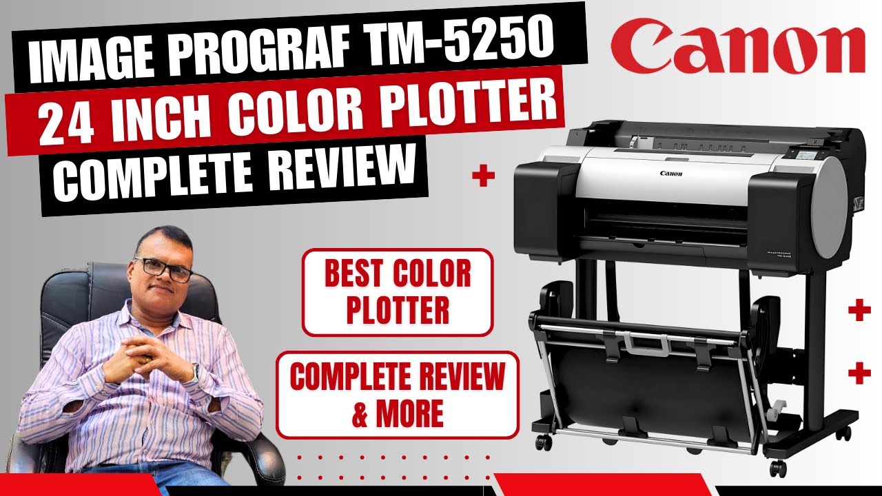 Canon Image PROGRAF TM-5250 Plotter🔥 | Best Color Plotter💯 | Price ...