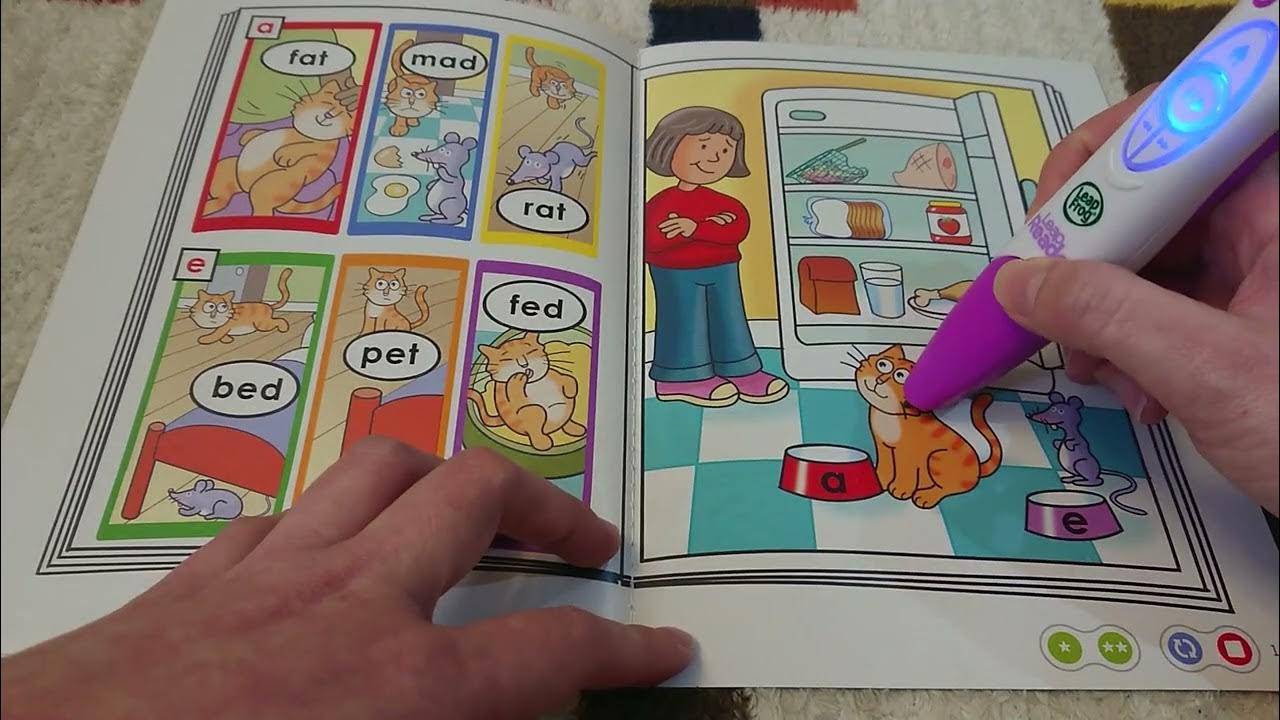 Casey Cat Has a Hat -- LeapFrog Early Reading Series "Short a" - YouTube