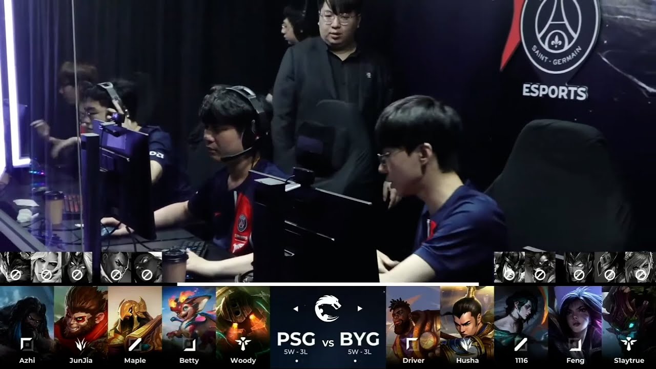 PCS 2024 Spring Week6 Day1 PSG vs BYG game3 - YouTube