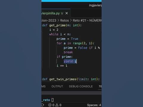 GENERADORES EN PYTHON - YouTube