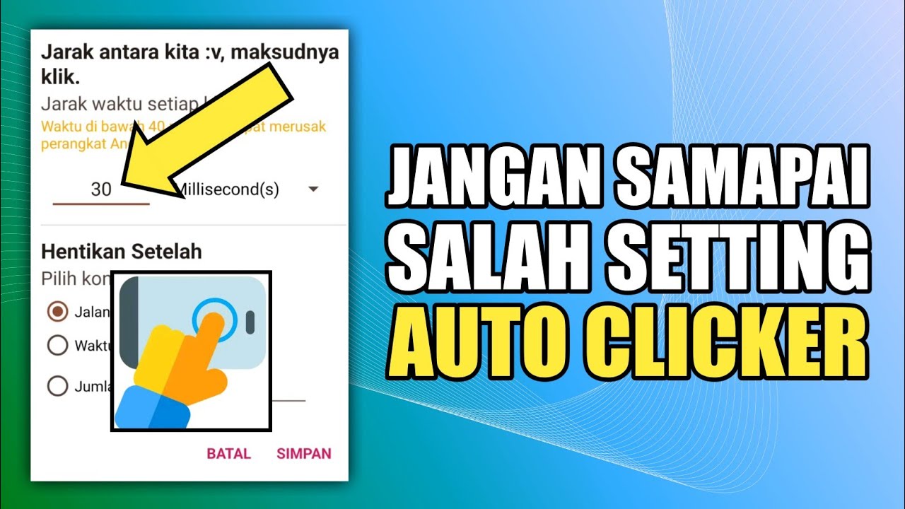Cara Menggunakan Auto Clicker Agar Aman Digunakan - YouTube