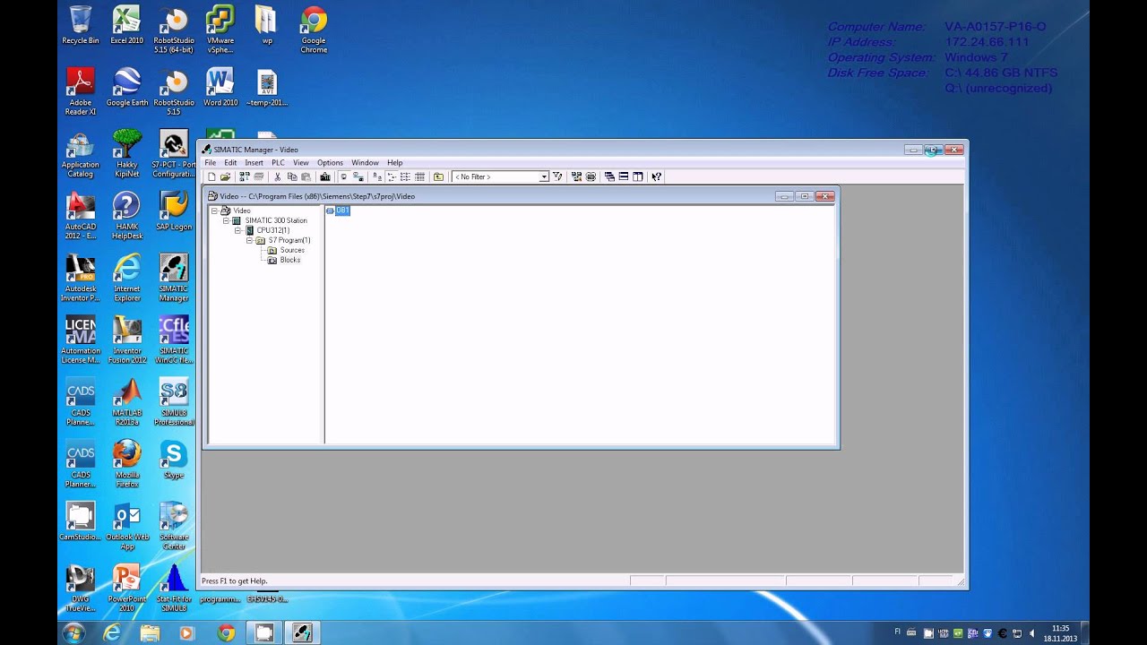 Wincc Project Tutorial Part 13 Youtube
