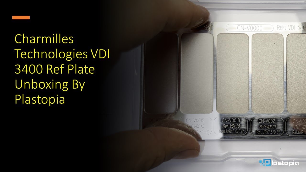 Unboxing Video of Charmilles Technologies VDI 3400 Ref Plate for VDI#12 ...
