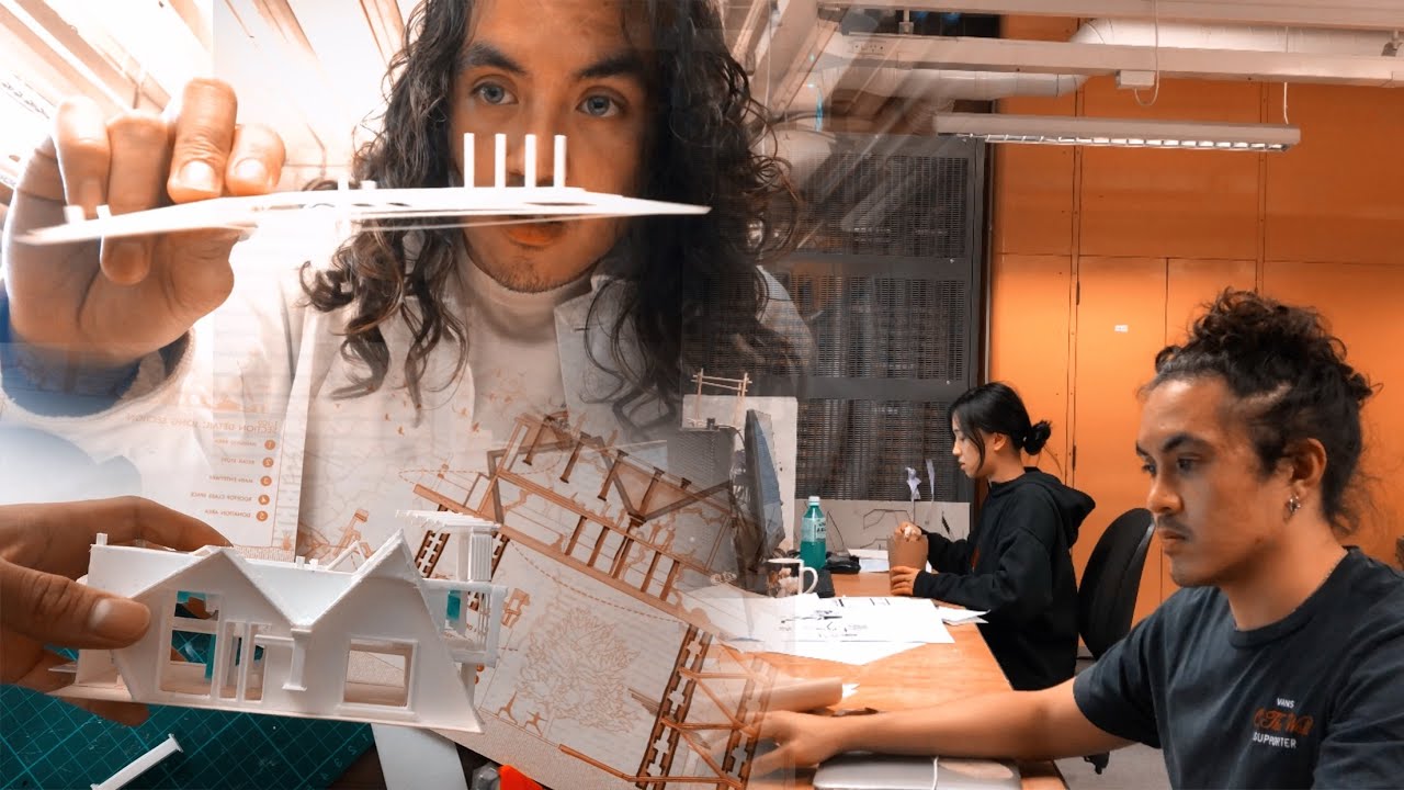 preparing for hardest architecture presentation ever! vlog pt.1| UOA ...