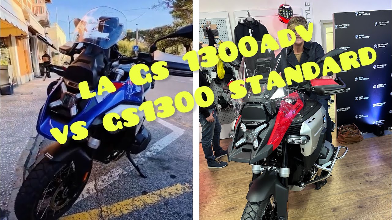 La GS 1300 ADV vs GS 1300 standard pregi e difetti - YouTube