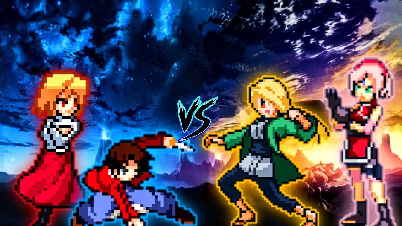 Shiki (New) & Arcueid VS Tsunade V1 & Sakura The Last in Jump Force ...