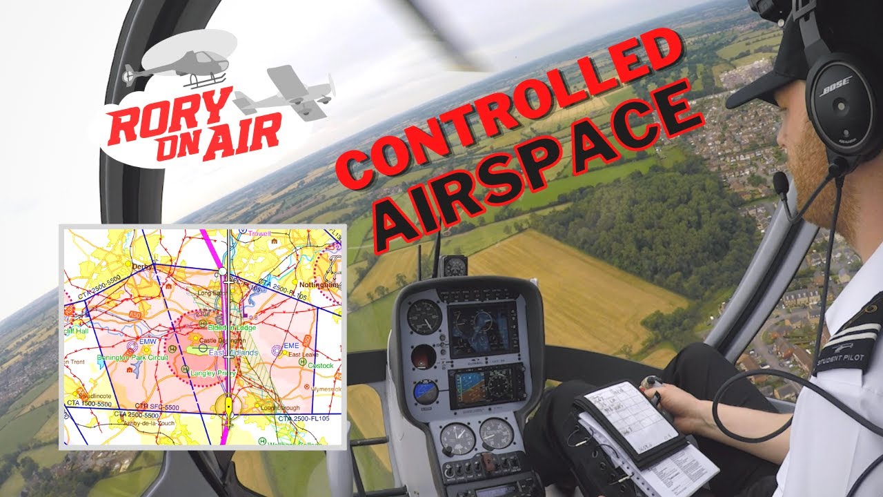 Student helicopter pilot transits CONTROLLED AIRSPACE | East Midlands ...