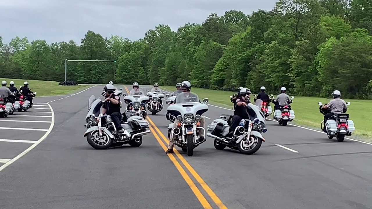 Motor parade practice 2020 - YouTube
