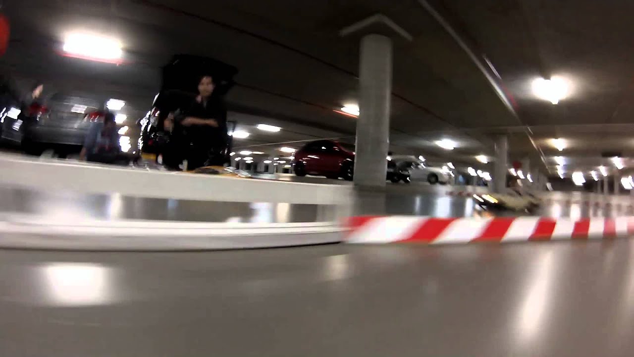 110 Tandem Track Layout & Cars - YouTube