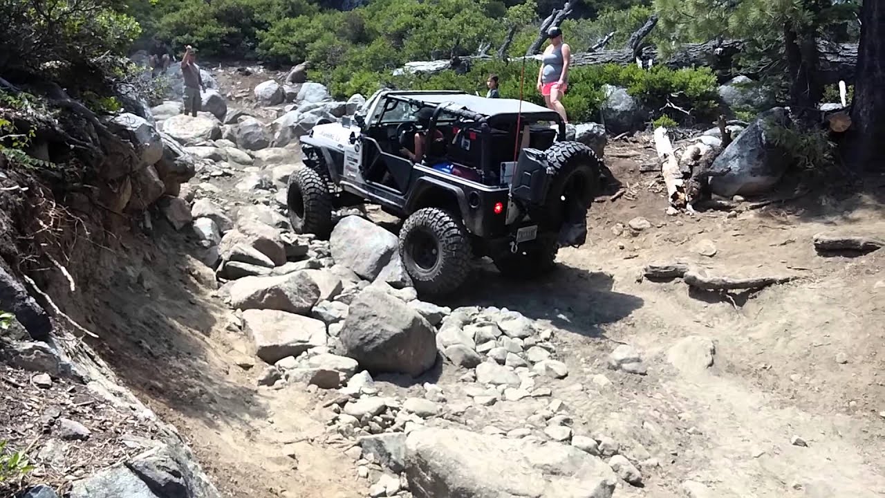 Rubicon trails Big Sluice - YouTube