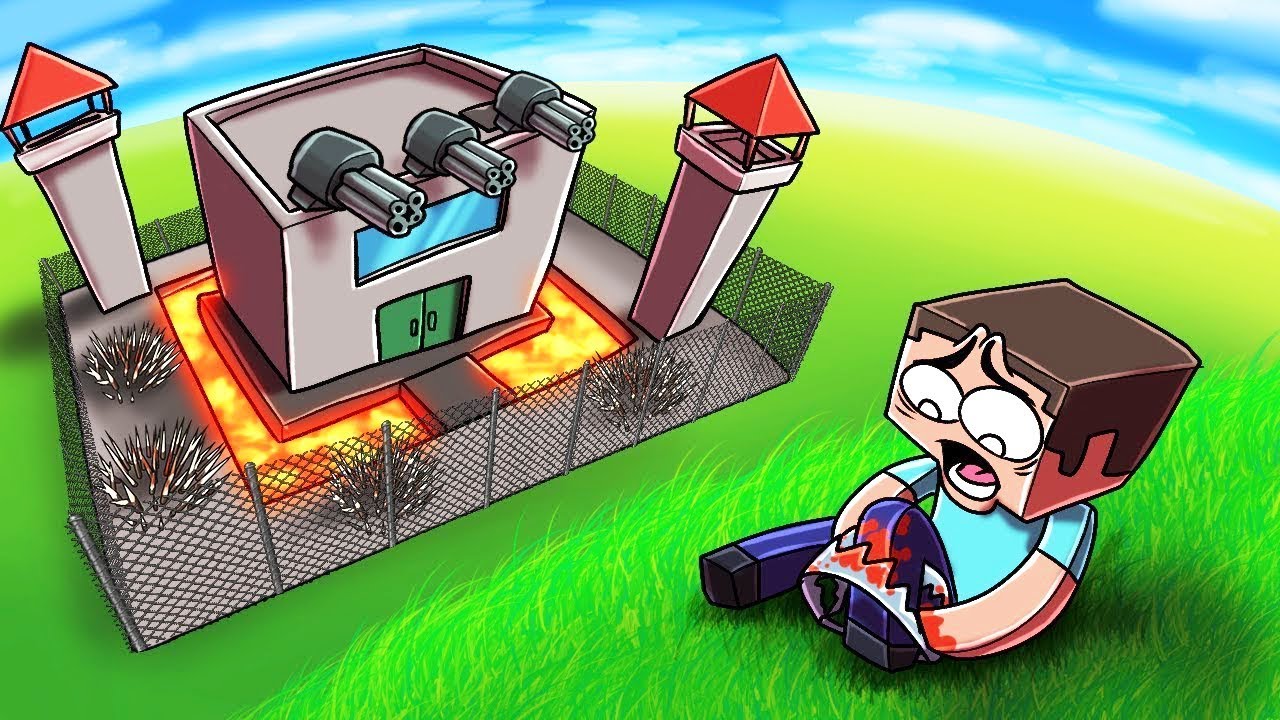 ¡la Base MÁs Segura De Minecraft 😱🔒 Minecraft Casa Segura Con