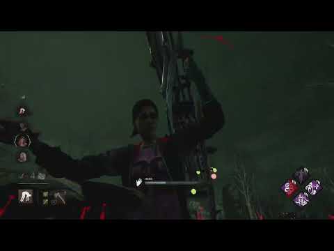 Dead by Daylight killer match #143 The Huntress - YouTube