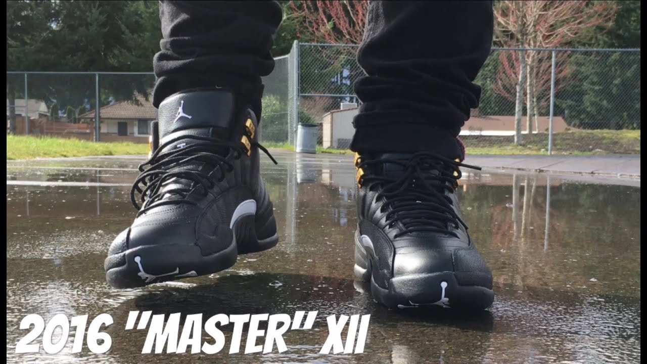 2016 Jordan "Master" 12 (Unboxing+Review+On Feet) - YouTube
