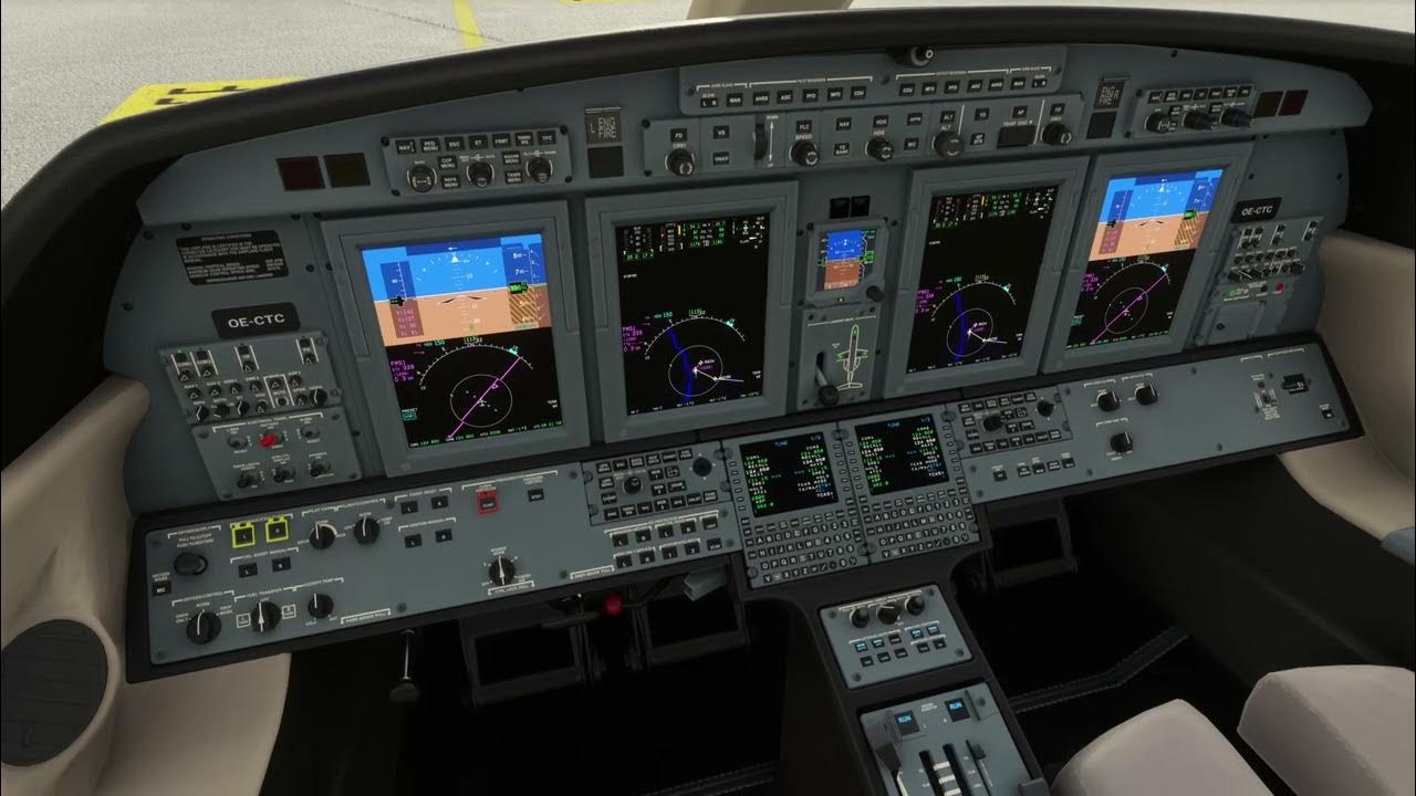 Microsoft Flight Simulator 2020 / Cessna Citation CJ4 / Working Title / Vienna to Salzburg - YouTube
