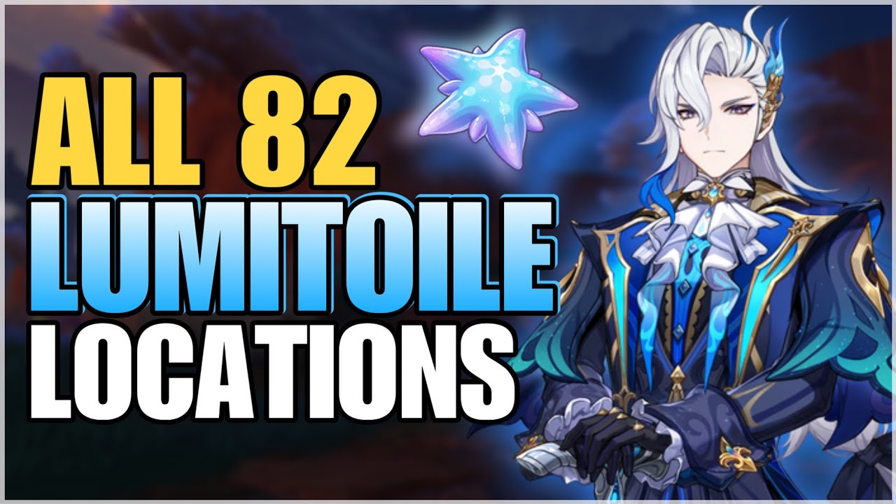 All Lumitoile Locations - Efficient Farming Route | Neuvillette ...