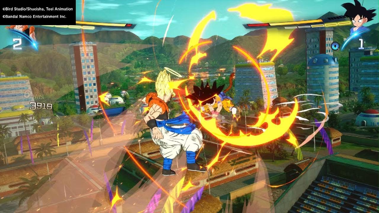 DRAGON BALL: Sparking! ZERO-Goku(UI) vs Great ape Vegeta - YouTube