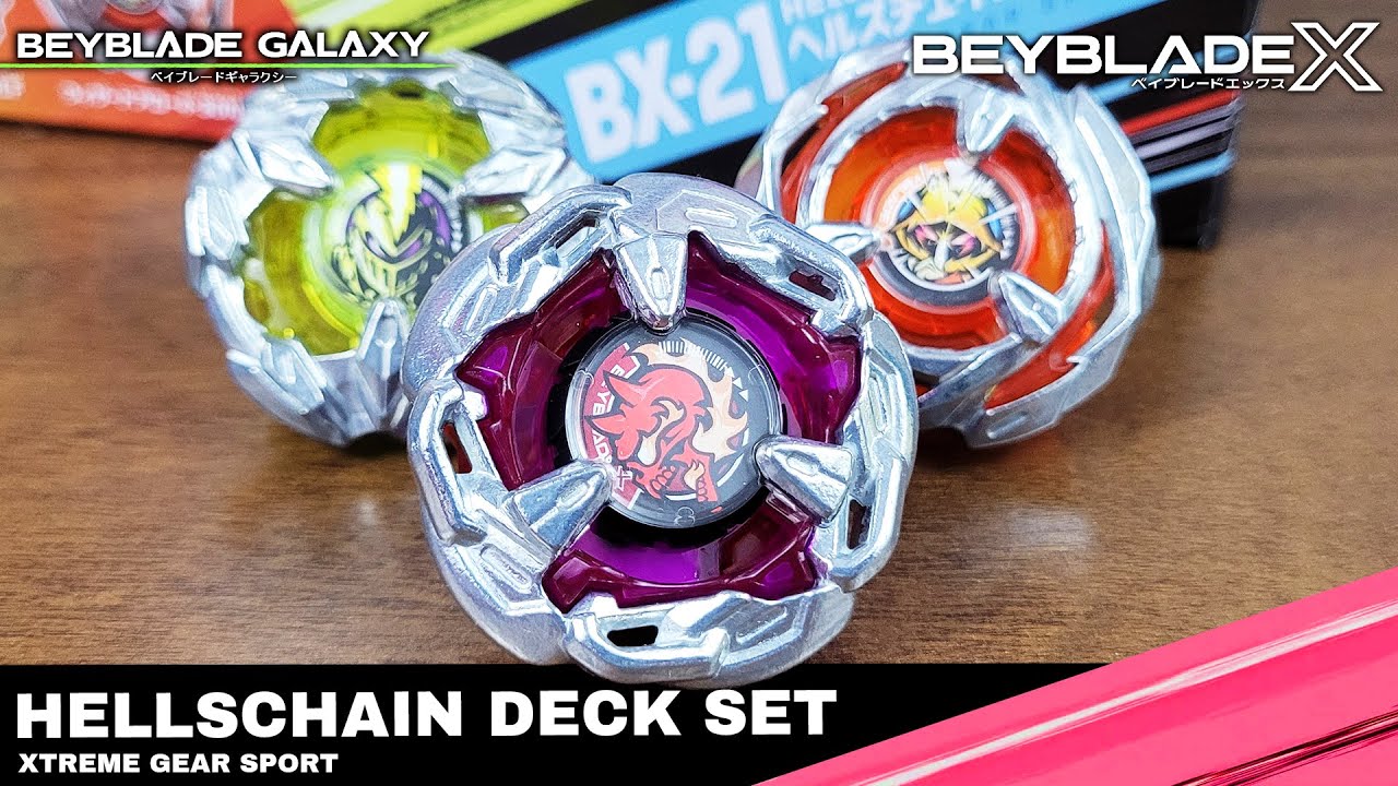 Análise BX-21 HELLS CHAIN DECK SET - Beyblade X - YouTube