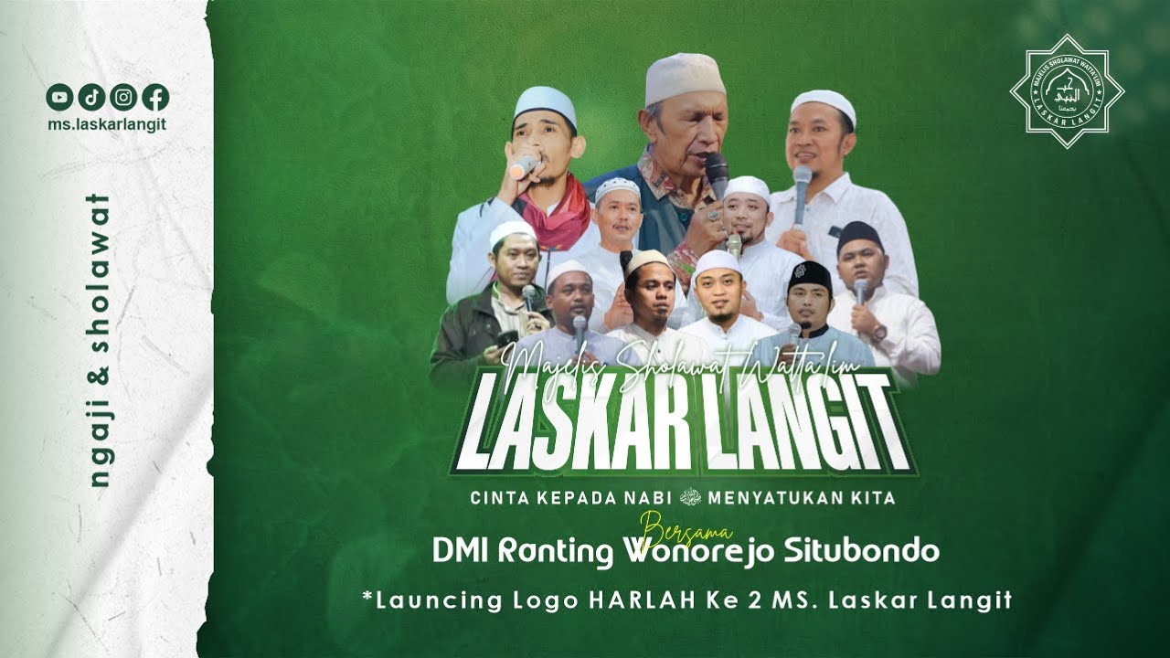 LIVE : ROAD SHOW MAJELIS SHOLAWAT LASKAR LANGIT | WONOREJO SITUBONDO ...