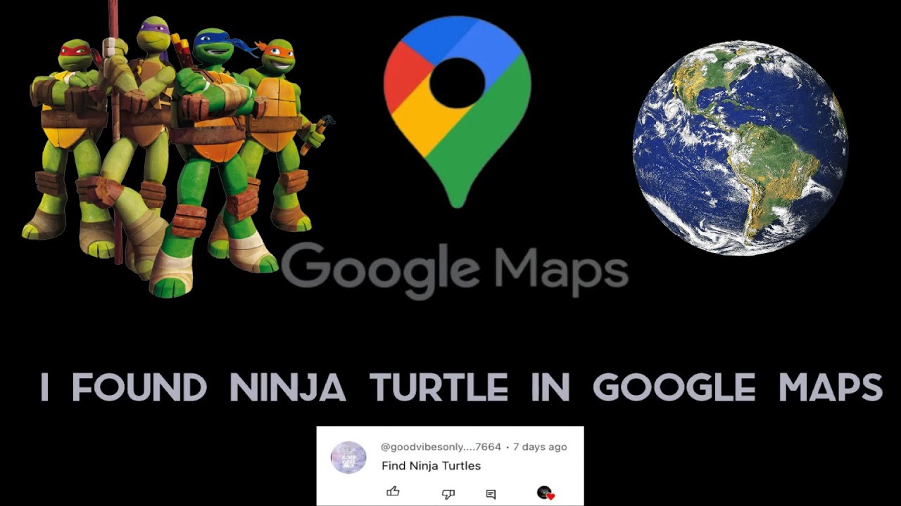 Ninja turtle I found on google maps and google earth #ninjaturtles # ...