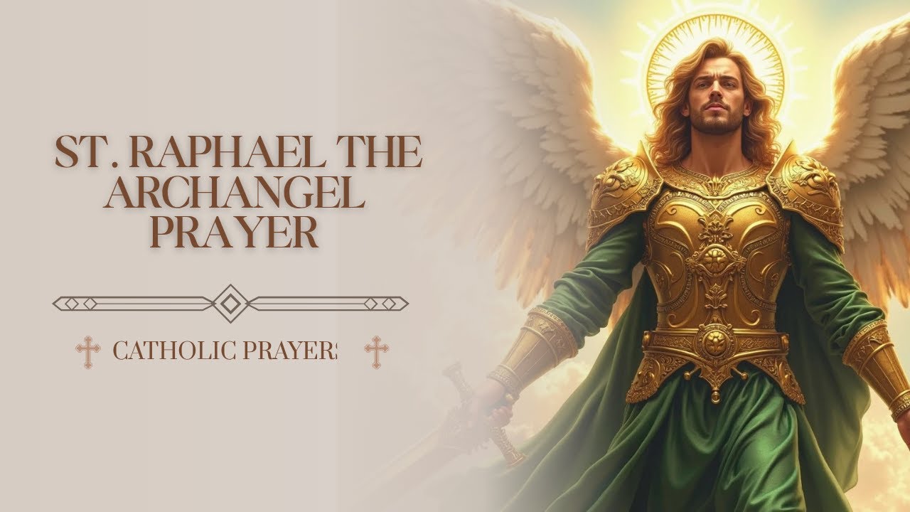 St. Raphael The Archangel Prayer - Catholic Prayers - YouTube
