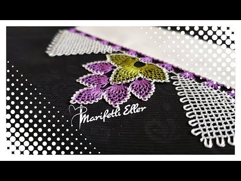 İğne Oyası Havlu Kenarı Modeli Anlatımlı Yapılışı | 264. Model
