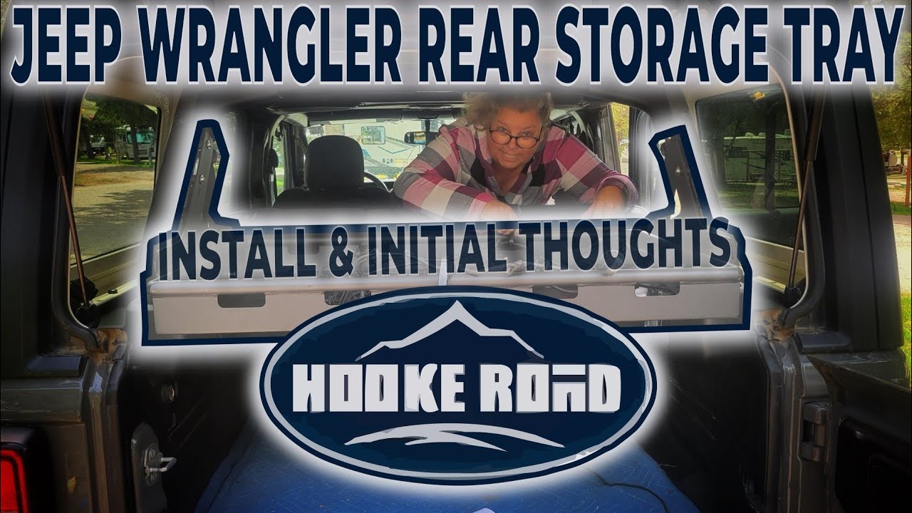Unboxing & Installing HOOKE ROAD Interior Cargo Rack for Jeep JL #Jeep ...