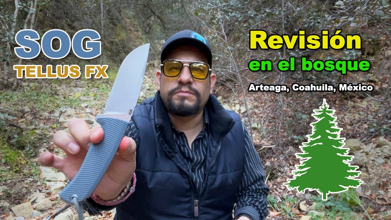 SOG TELLUS FX - Revisión en el bosque #bushcraft #camping #edc #cuchillo #Monterreal #outdoor # ...