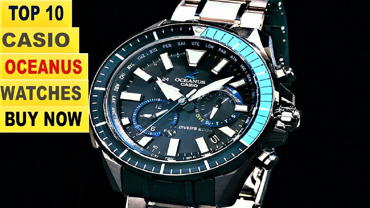 Top 10 Best Casio Oceanus Watches 2021 - YouTube