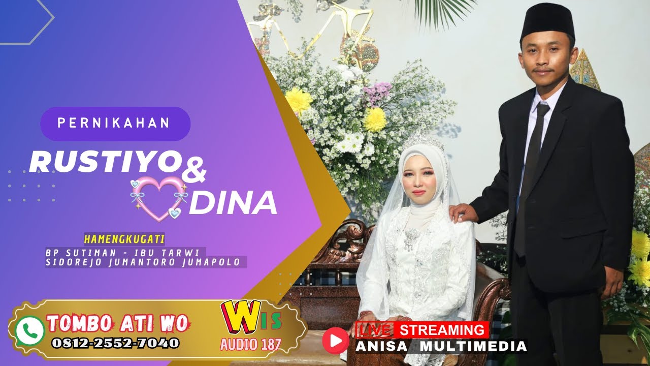 LIVE NGUNDHUH MANTU RUSTIYO & DINA || WIS AUDIO || TOMBO ATI WEDDING ...