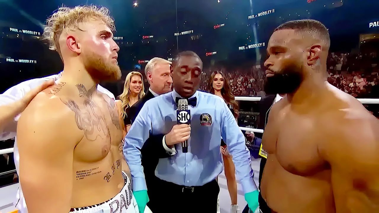 Jake Paul (USA) vs Tyron Woodley (USA) II | KNOCKOUT, BOXING fight, HD ...