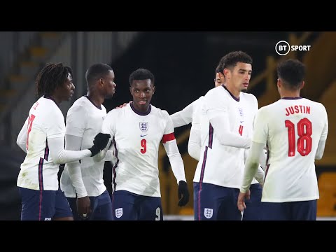 Eddie Nketiah breaks England goalscoring record! | Highlights: England U21s vs Turkey U21s (2-1)