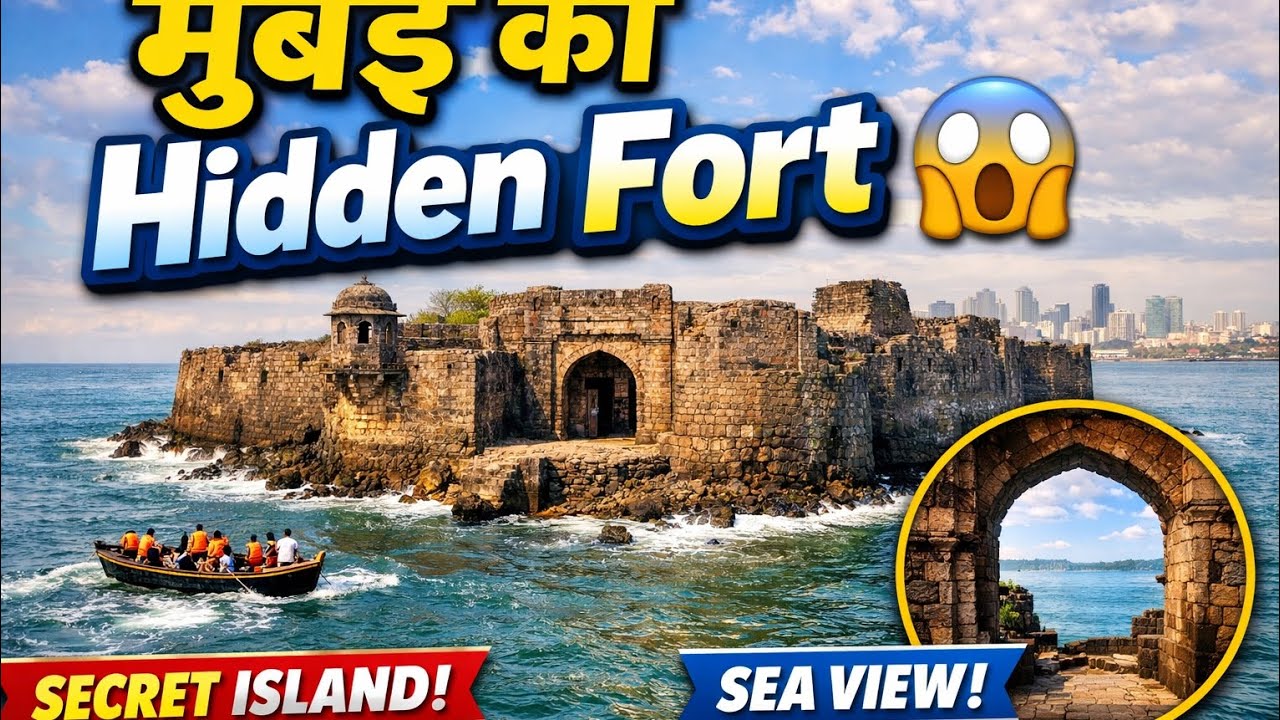 Mumbai Me Chhupa Hua Samundar Ka Kila 😱 | Full Boat Trip & Fort Tour ...
