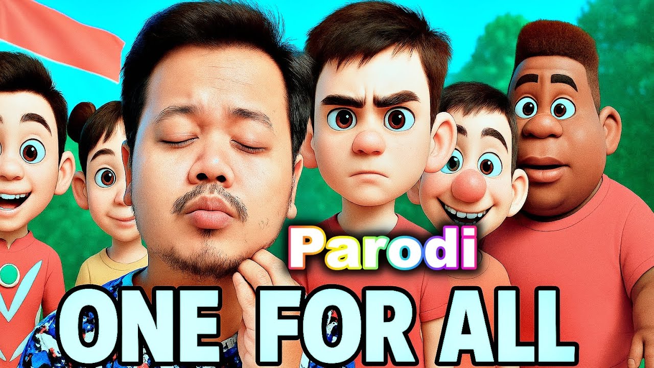 Parodi Animasi Merah Putih One for All | Versi Kocak dengan AI - YouTube