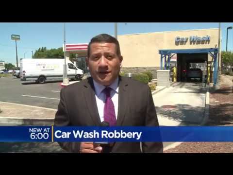Caught On Video: Thieves Target Gas Station Car Wash