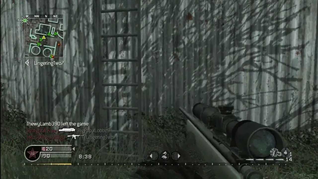 Nice Bounce Shot! (cod4) - YouTube