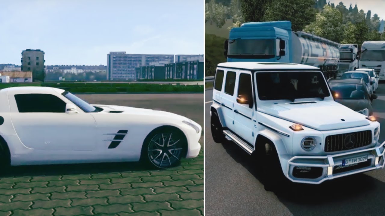 I Found The BEST Car Mod For ETS2 Mercedes Benz - YouTube