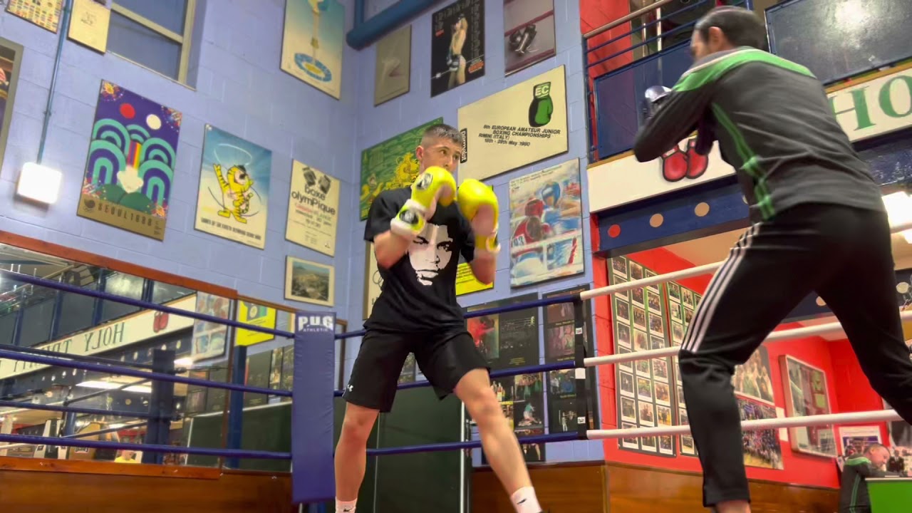Holy Trinity boxers in the gym - YouTube
