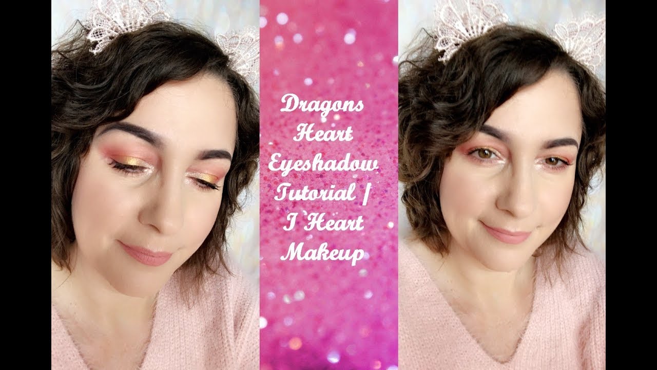 Dragons Heart Eyeshadow Tutorial / I Heart Makeup - YouTube
