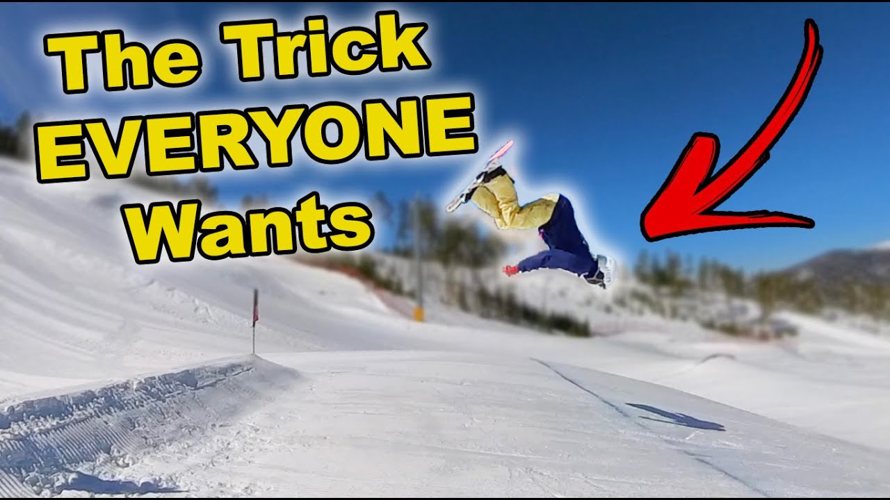 How To BACKFLIP On Your Snowboard - YouTube