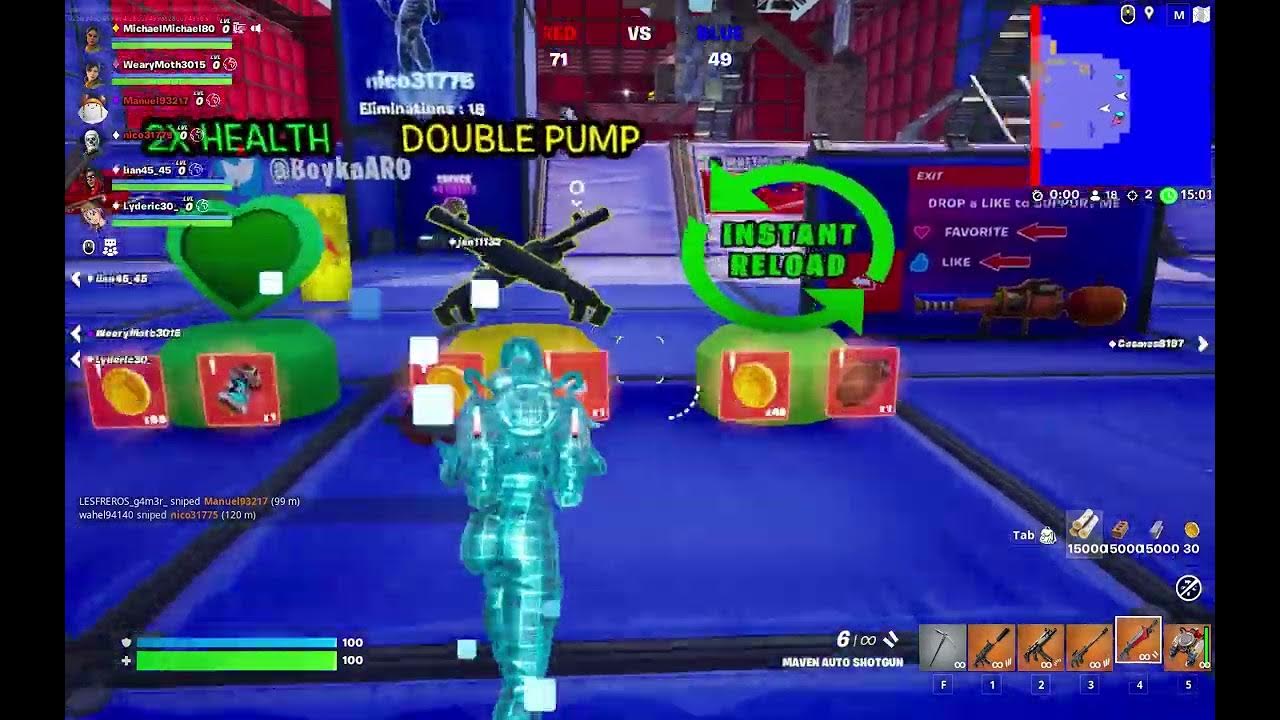 Fortnite red vs blue crazyy - YouTube Fortnite red vs blue crazyy - YouTube
