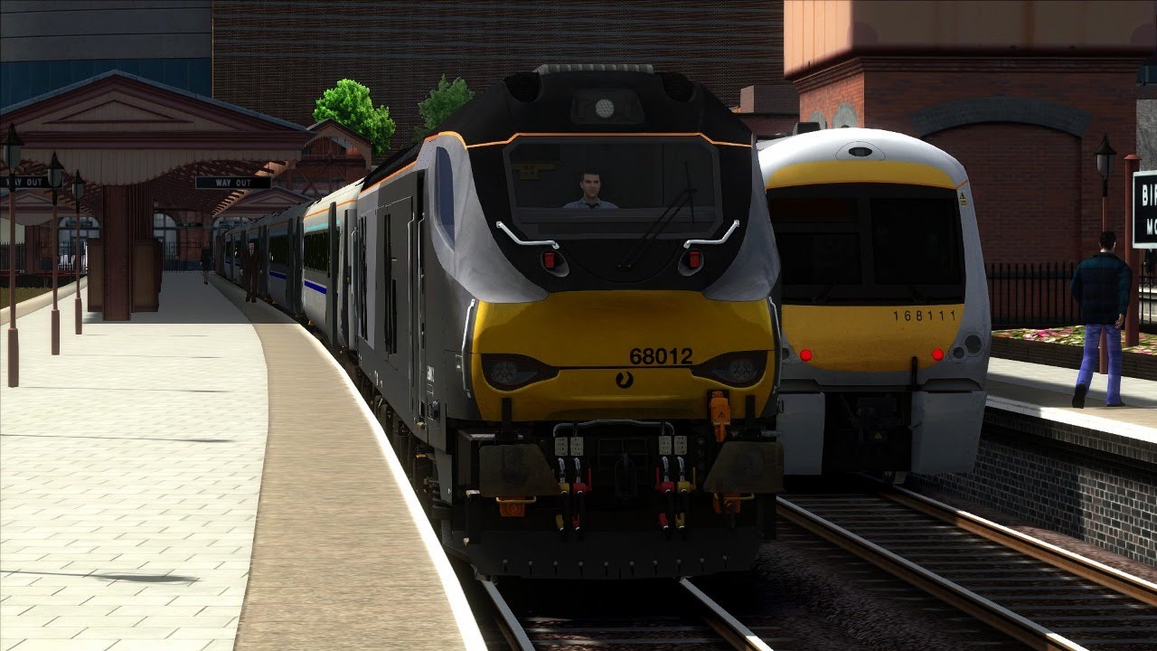 TRAIN SIMULATOR | Chiltern Main Line | AP Class 68/JT Class 67 - YouTube