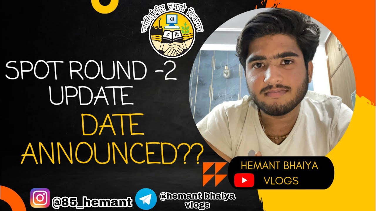 IPU B.Tech SPOT ROUND - 2 DATE ANNOUNCED ??? #ipu #spotround - YouTube