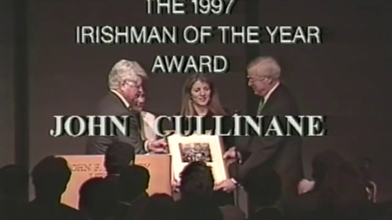11 JFK Library Foundation Irishman of The Year Award - YouTube