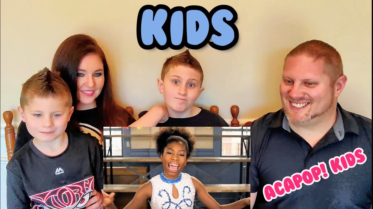 Acapop! KIDS - KIDS by OneRepublic (Official Music Video) REACTION ...
