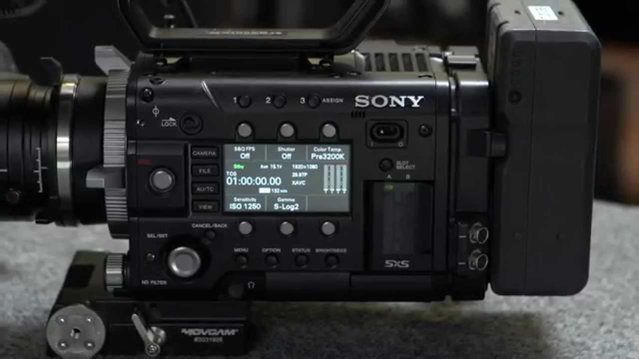 Sony F55 4K Camera System Overview Video - YouTube