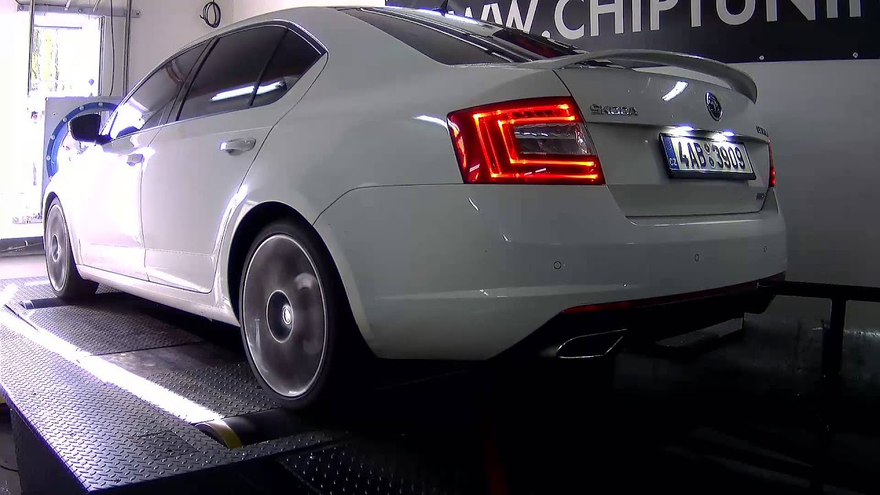 Chiptuning Škoda Octavia III RS 2.0 TDI CR 135kW - YouTube