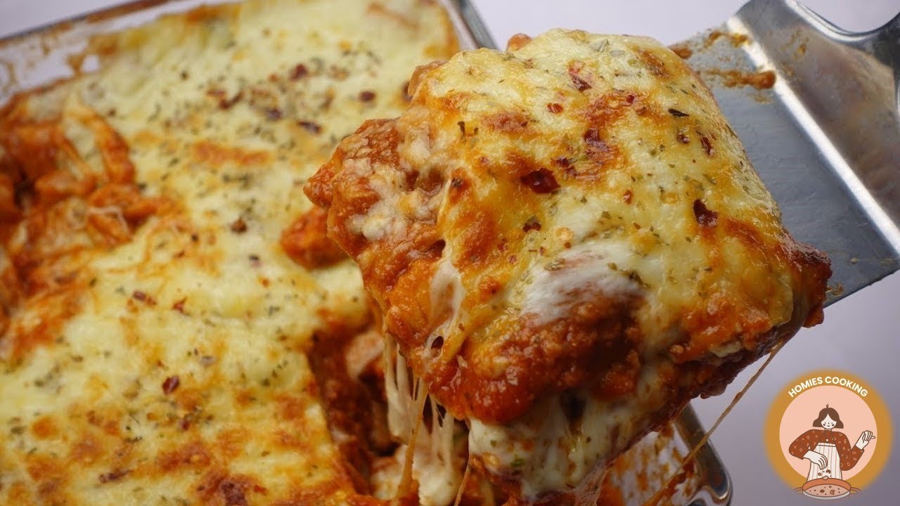 Chicken Tikka Lasagna Recipe By Homies Cooking | Lasagna Pasta | White ...