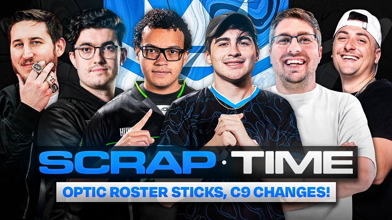 OpTic KEEPS Top 8 Roster? Cloud 9 Kicks Off CDL Rostermania! | Scrap ...